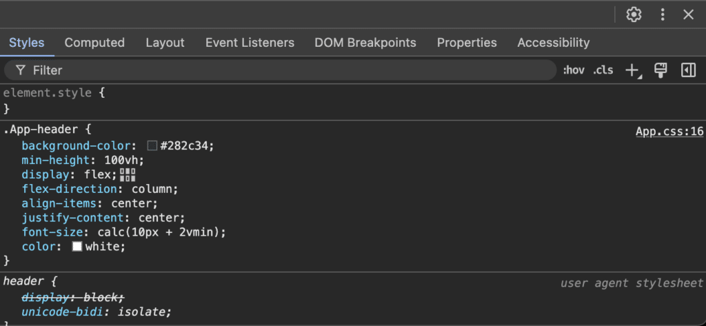 A Guide to Browser DevTools - The Inspector